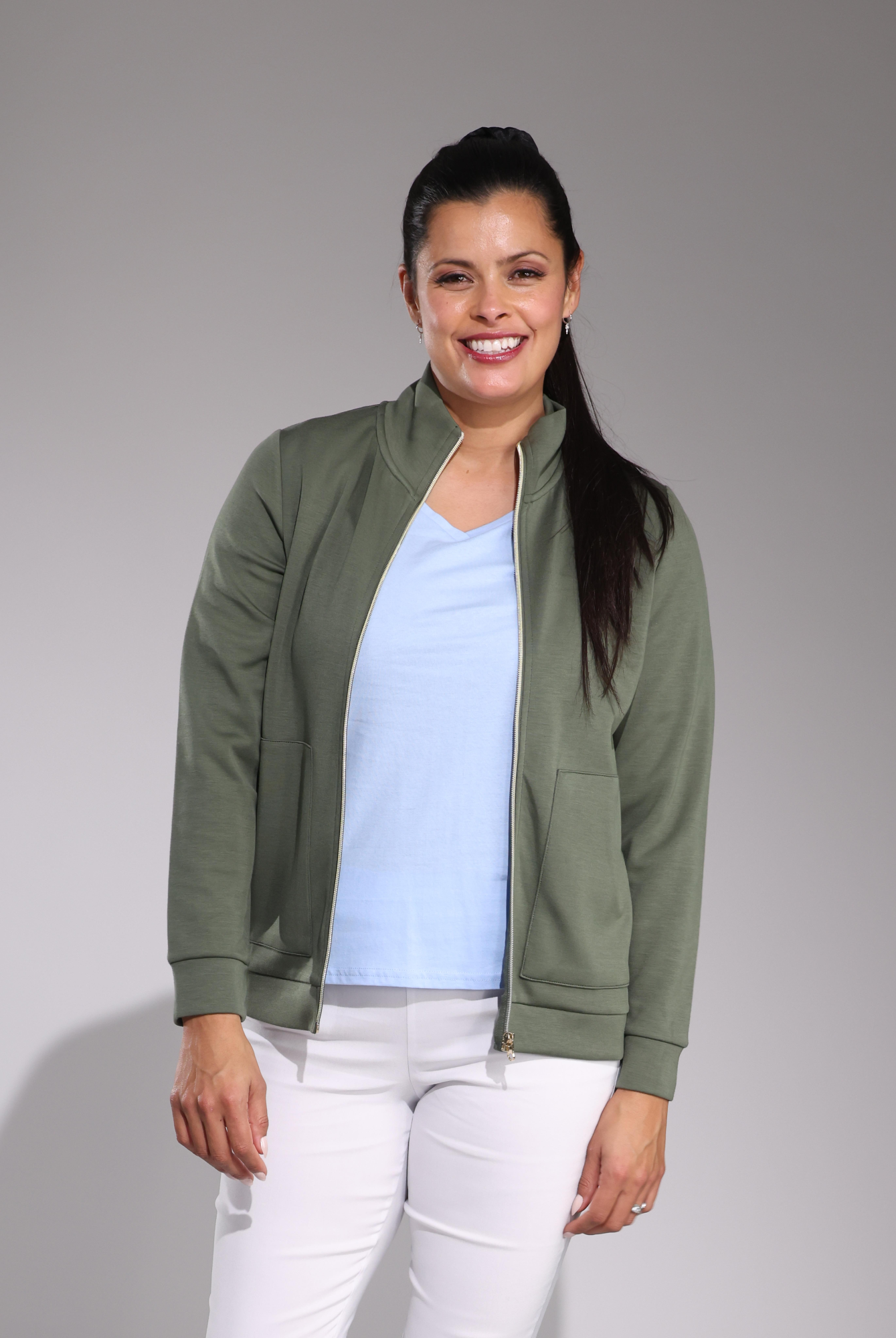 Jacket | OLIVE | 2481C1 – Ballentynes Fashion Central