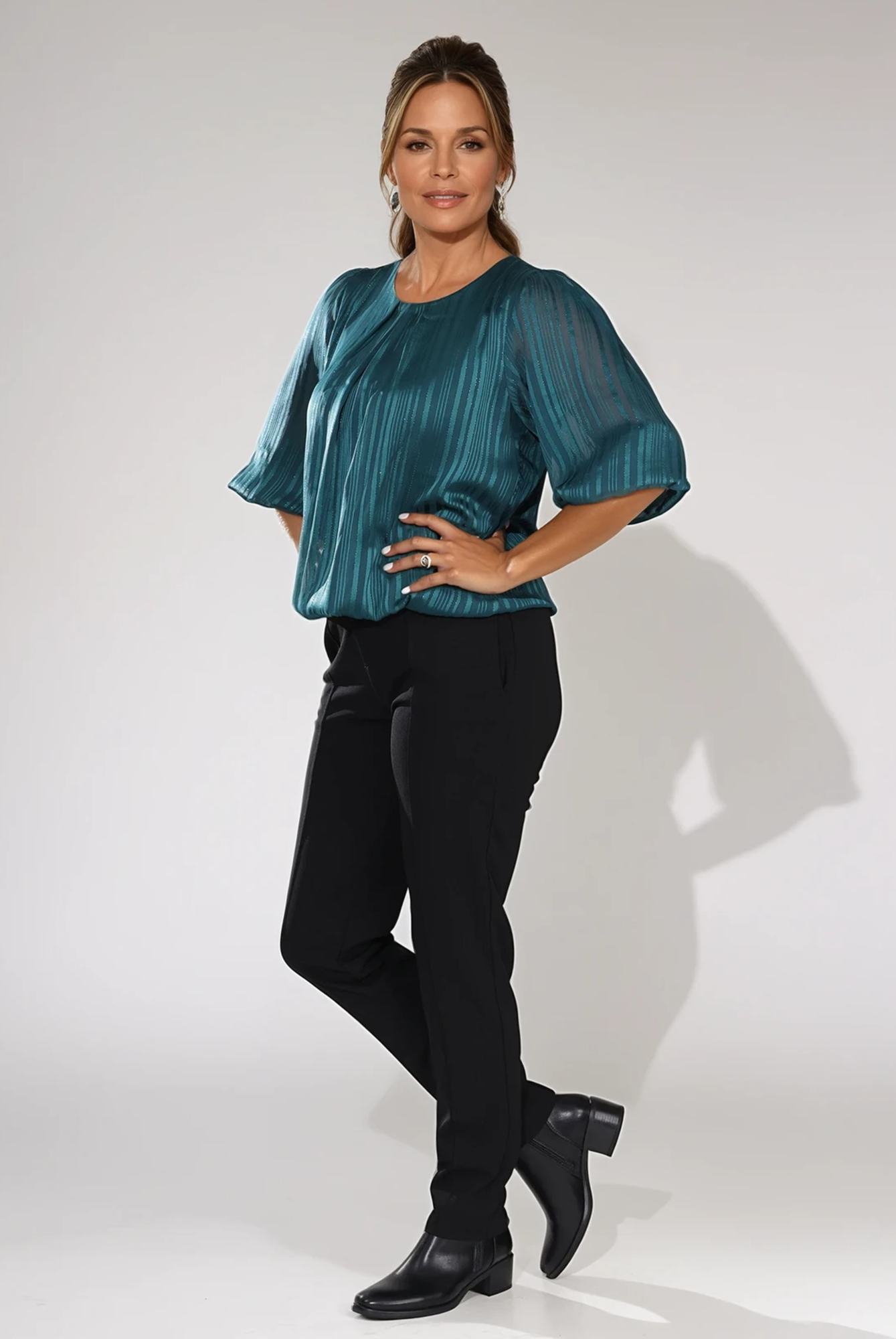 Regular Pants | BLACK | 8223D1 – Ballentynes Fashion Central